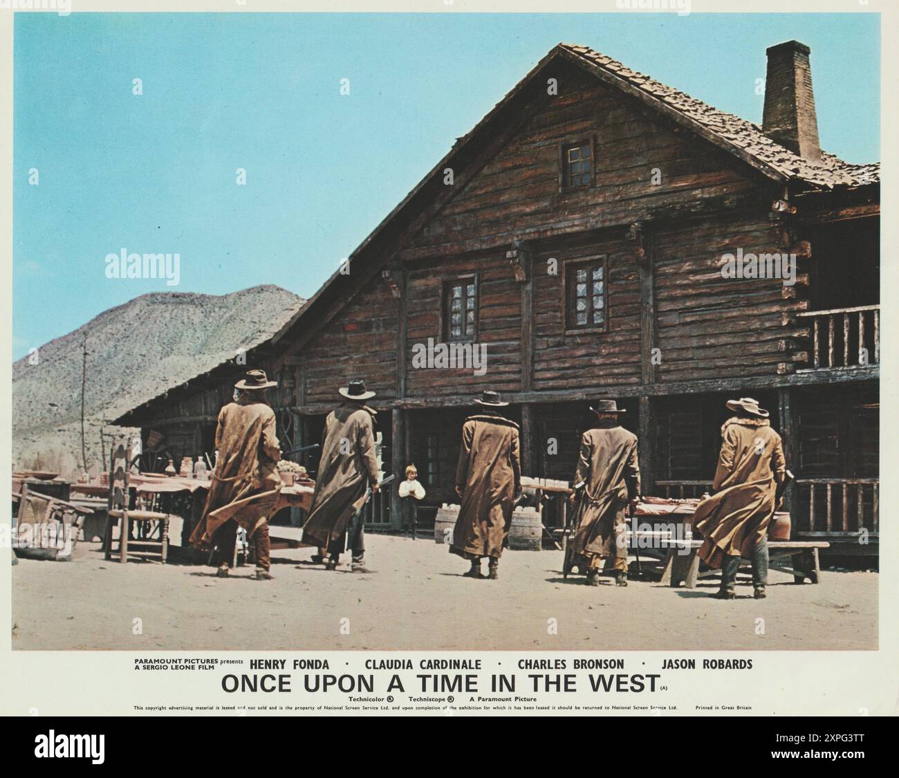 Once Upon a Time in the West (Paramount, 1969). Sergio Leone. Henry ...