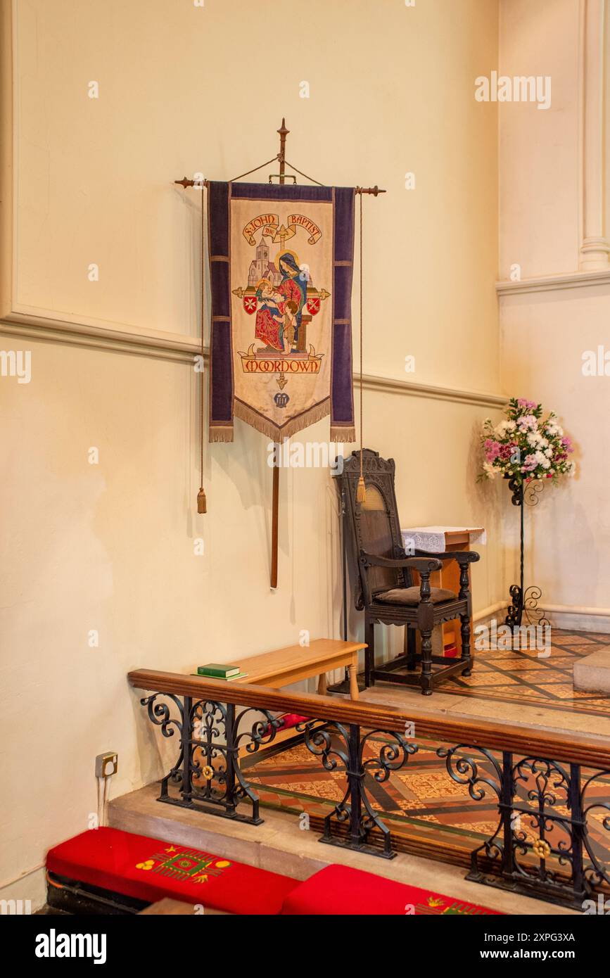 Interior of a church/chapel Stock Photo - Alamy