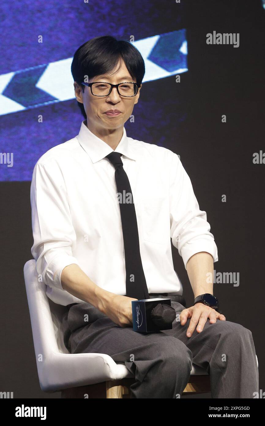 06th Aug, 2024. S. Korean entertainer Yoo Jae-seok South Korean ...