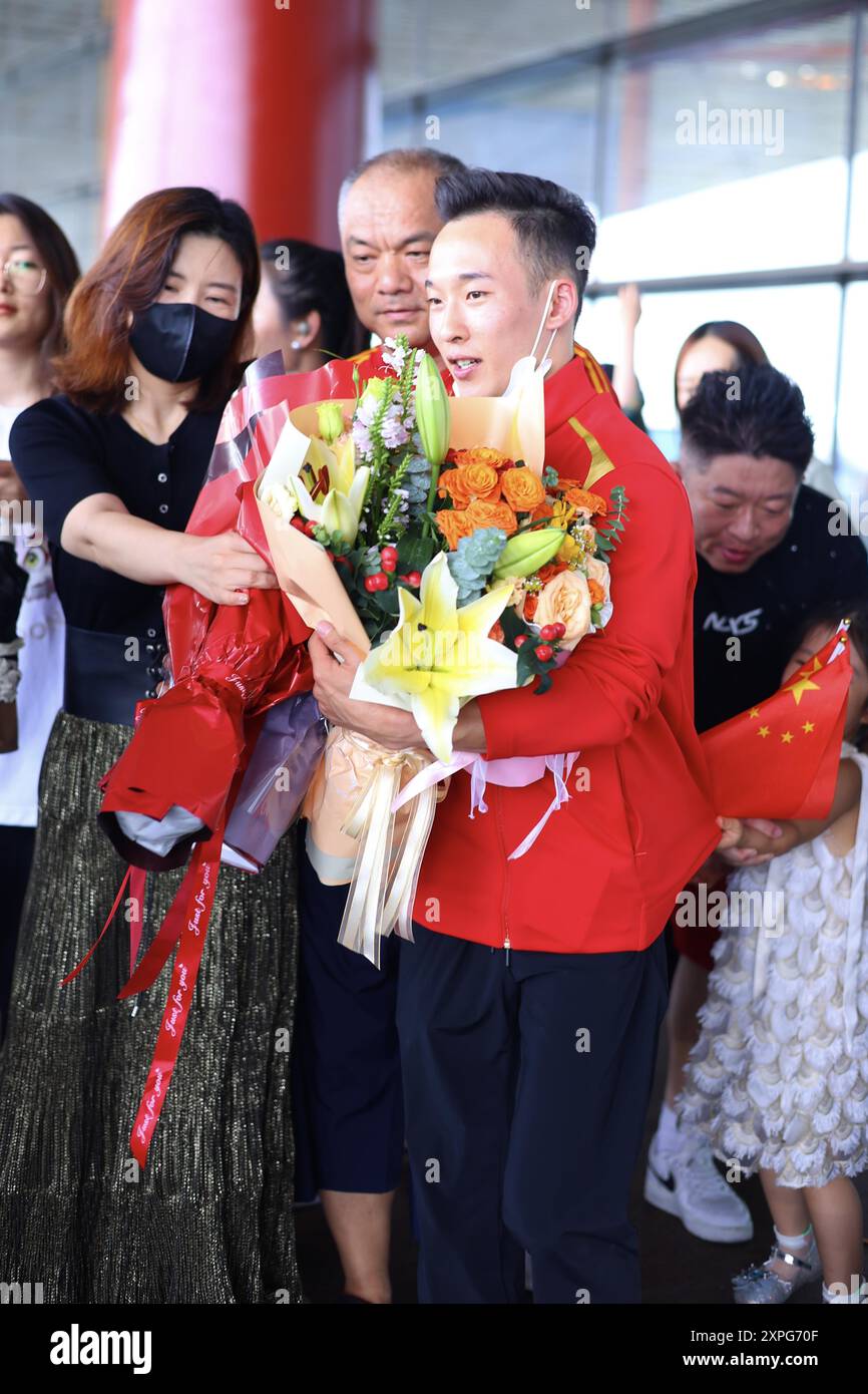 Chinese artistic gymnast Xiao Ruoteng receives warm welcome at the ...