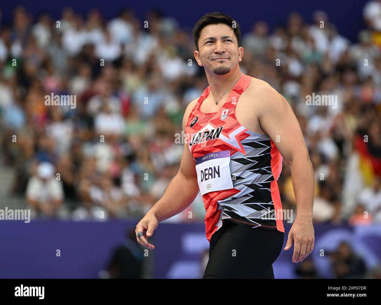Paris, France. 6th Aug, 2024. Roderick Genki Dean of Japan reacts ...