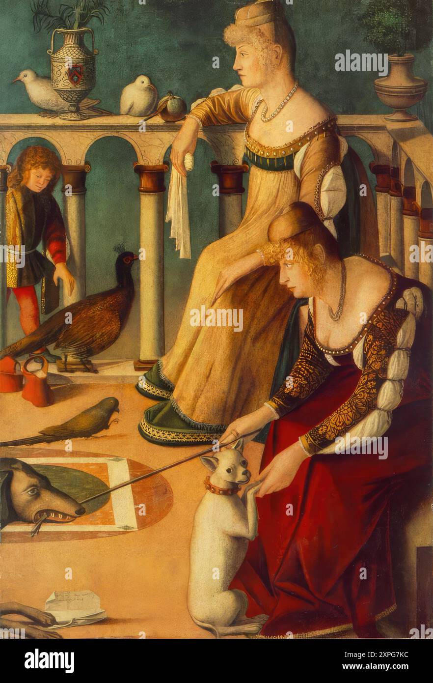 CARPACCIO, Vittore (b. 1472, Venezia, d. 1526, Capodistria) Two ...