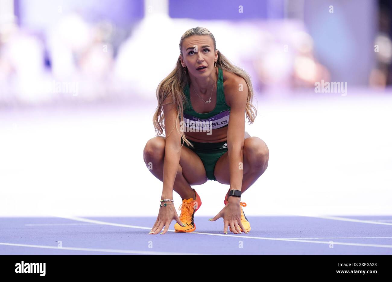 Ireland's Sharlene Mawdsley after finishing third in her Women's 400m ...