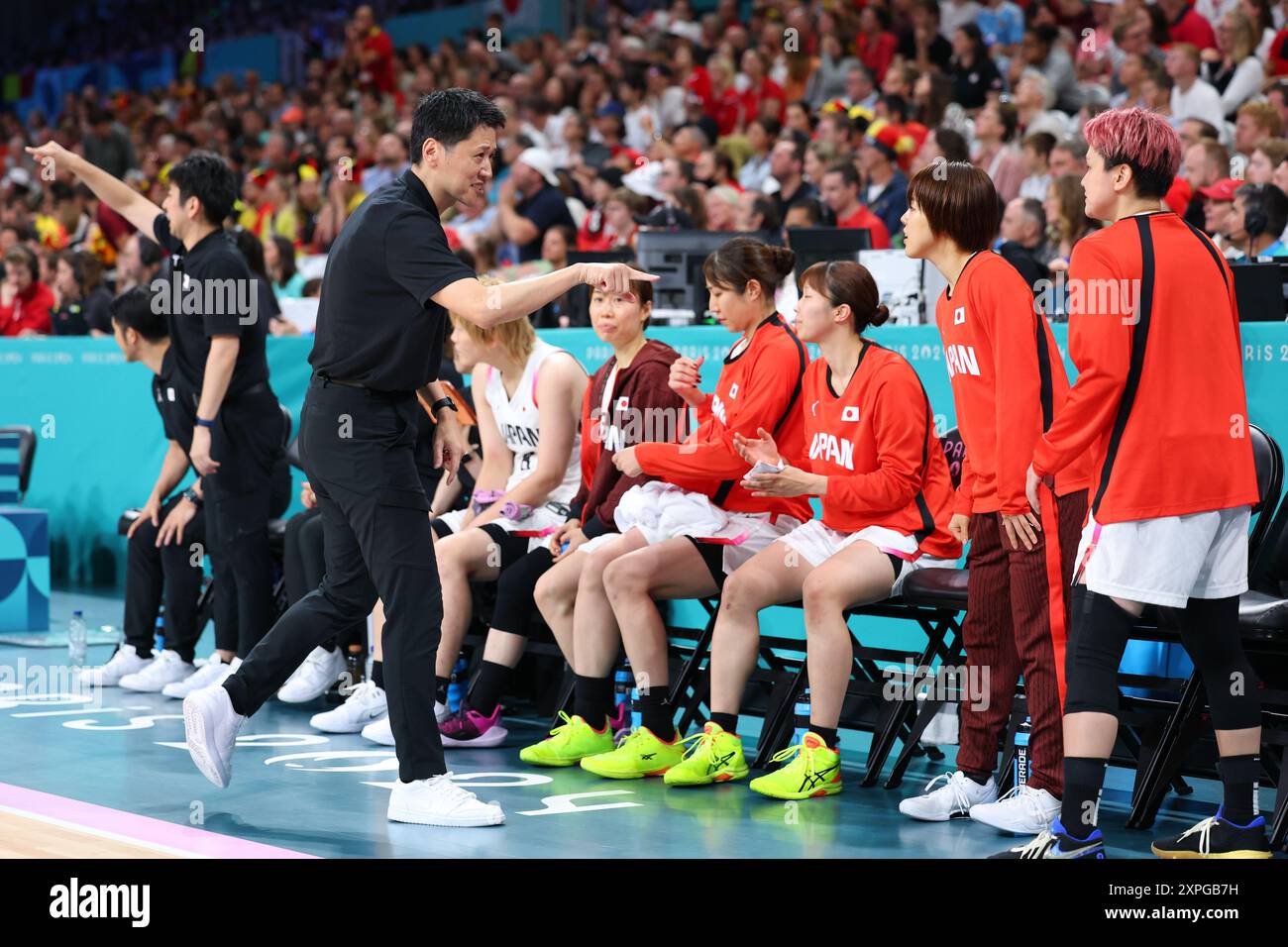 Toru Onzuka head coach (JPN), AUGUST 4, 2024 - Basketball : Women's ...