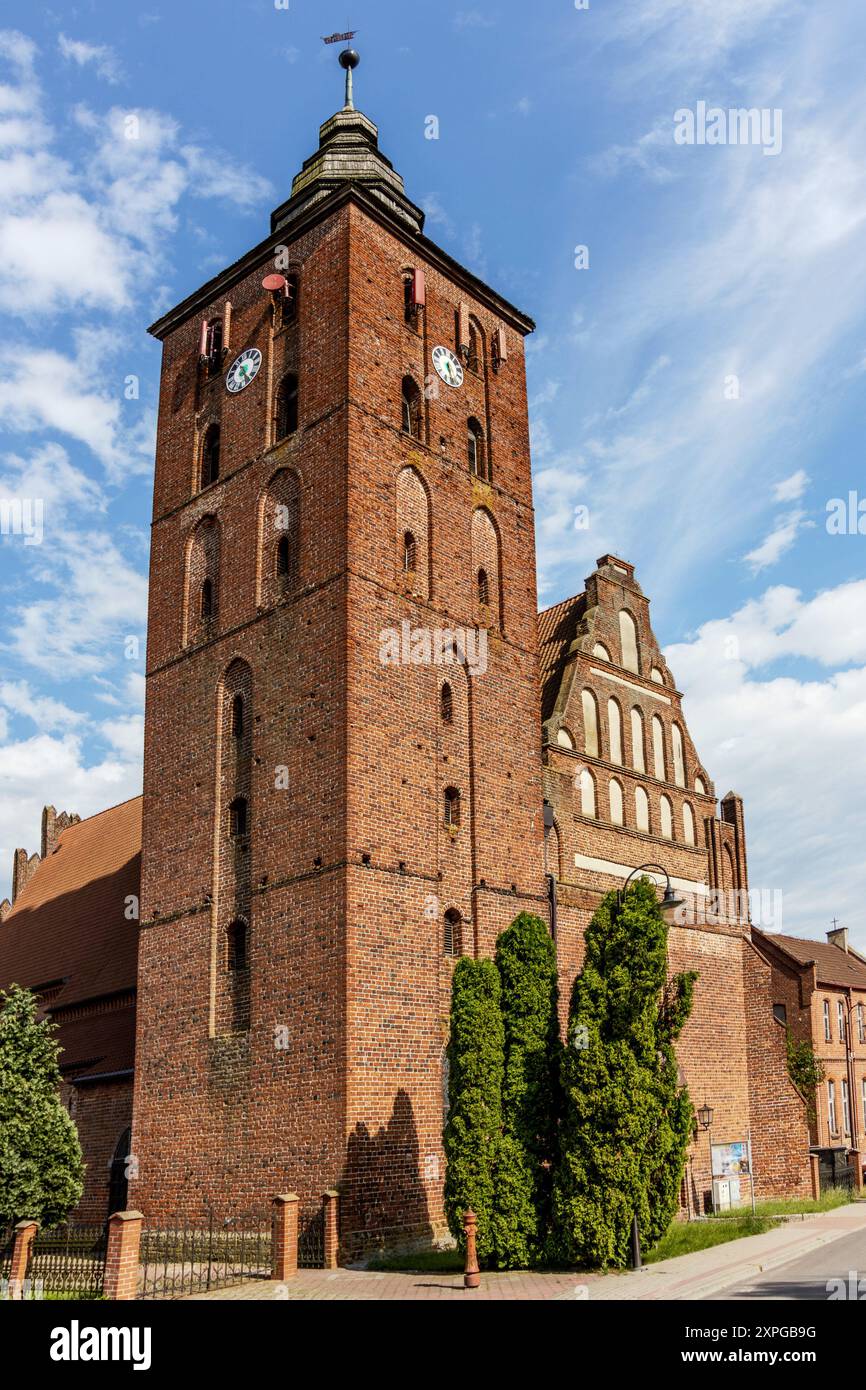 Historic church from the 14th century in Susz, Poland Stock Photo - Alamy