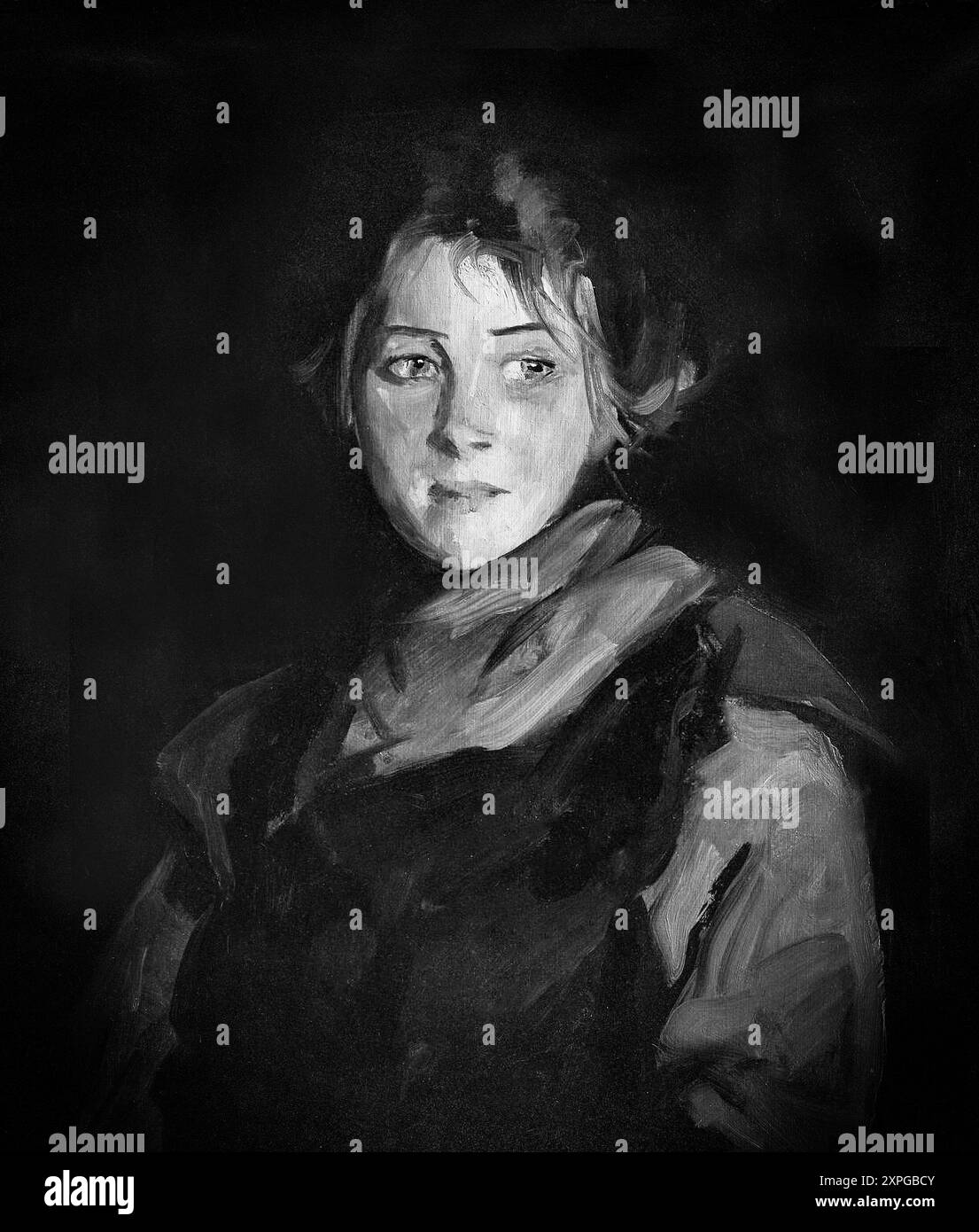 Irish village woman Black and White Stock Photos & Images - Alamy