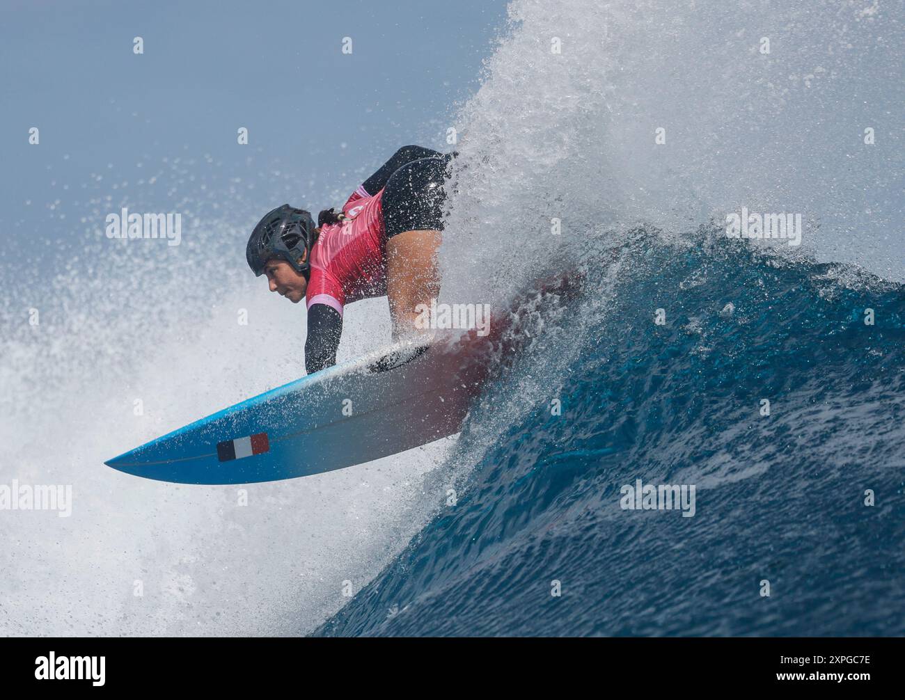 Tahiti, French Polynesia. 5th Aug, 2024. Johanne Defay of France ...
