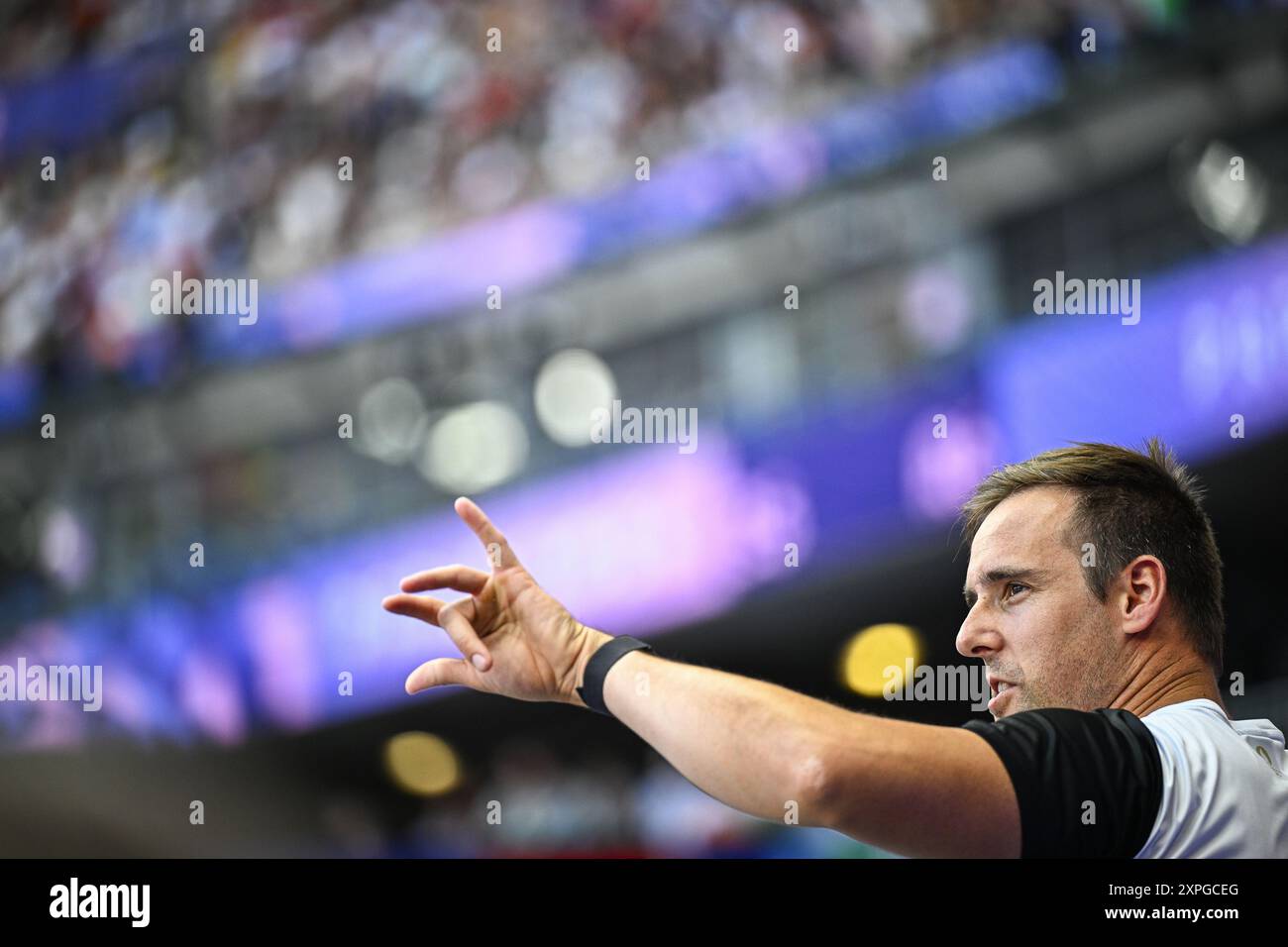 Paris, France. 06th Aug, 2024. Belgian athlete Timothy Herman pictured ...