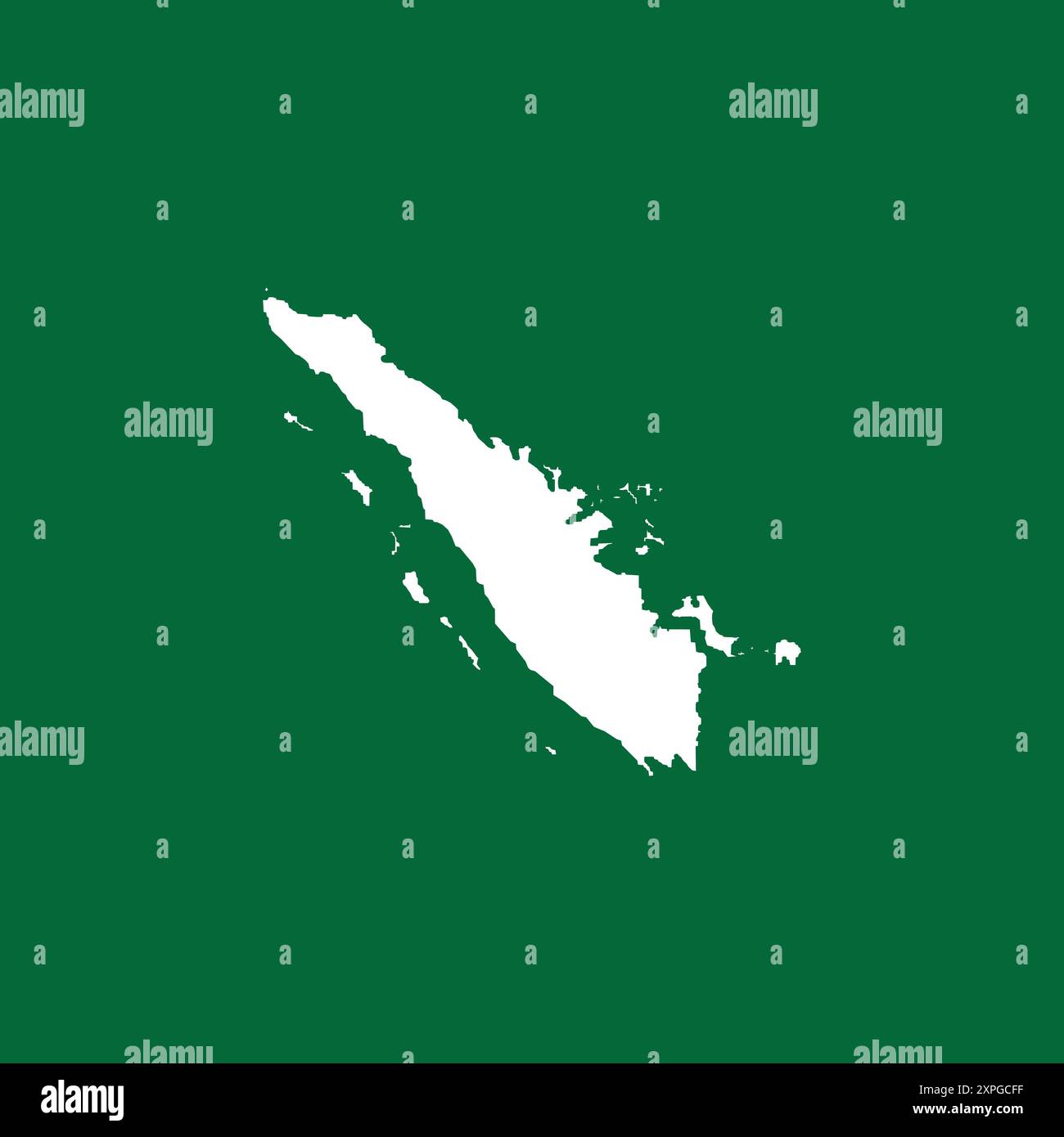map icon for the island of Sumatra, one of the islands of Indonesia ...