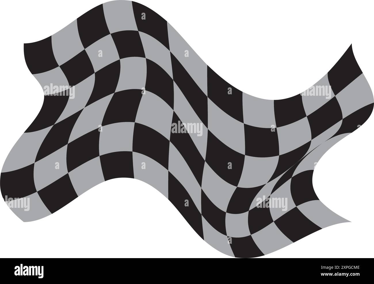 racing flag logo illustration element design Stock Vector Image & Art ...