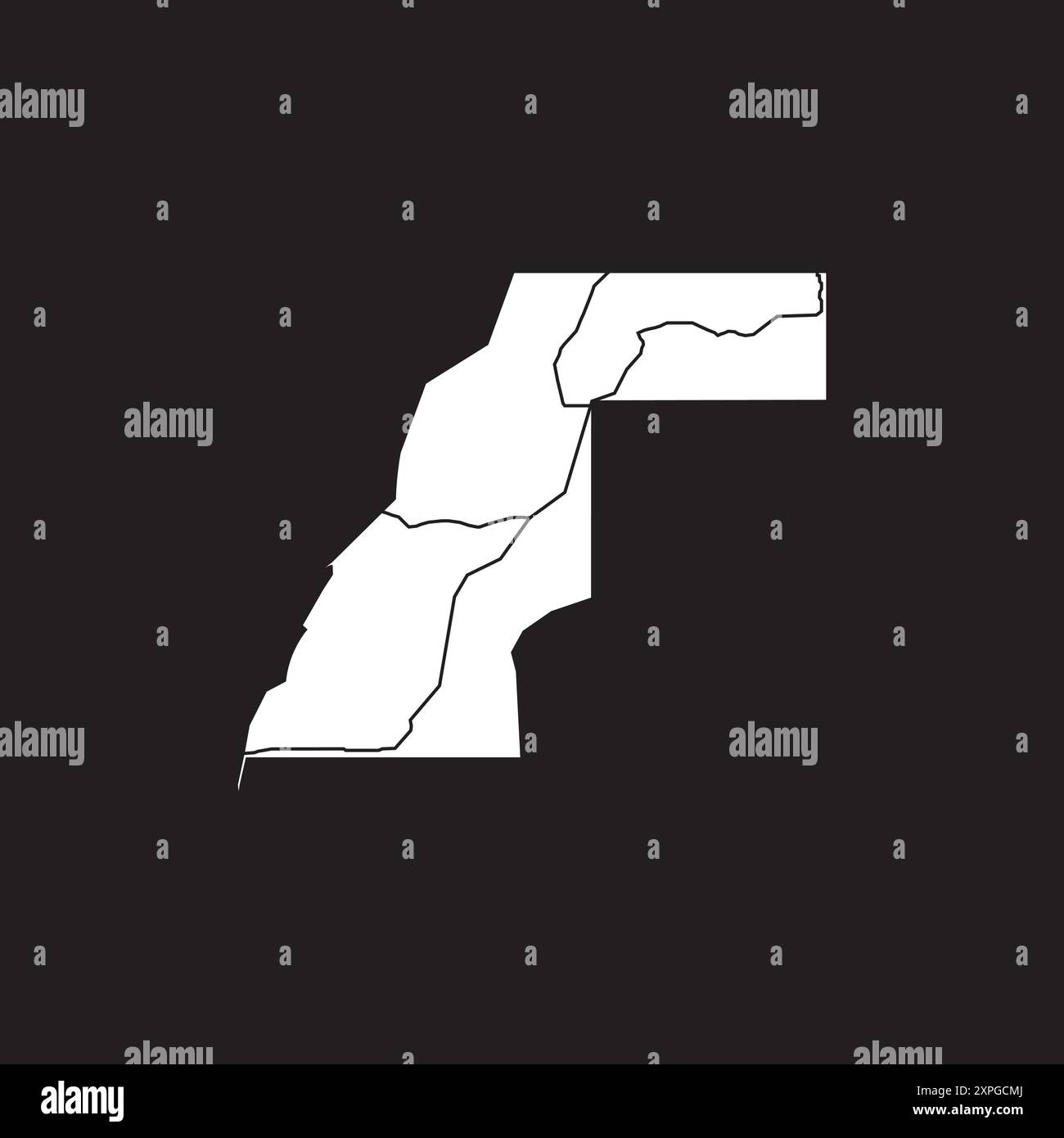 Sahara desert map hi-res stock photography and images - Alamy