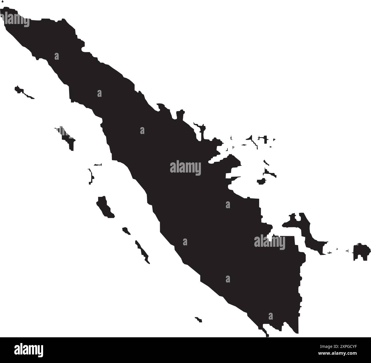 Sumatra map hi-res stock photography and images - Alamy