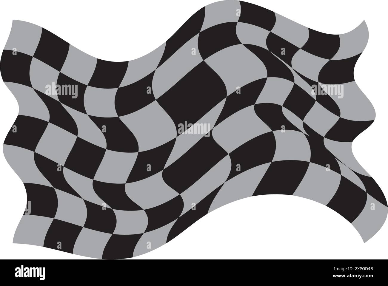 racing flag logo illustration element design Stock Vector Image & Art ...