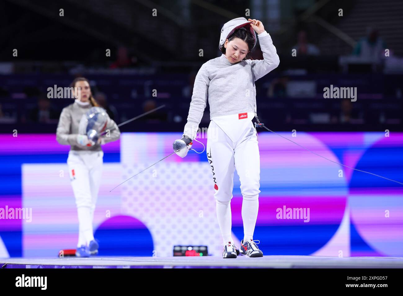 Paris, France. 3rd Aug, 2024. Risa Takashima (JPN) Fencing : Women's ...