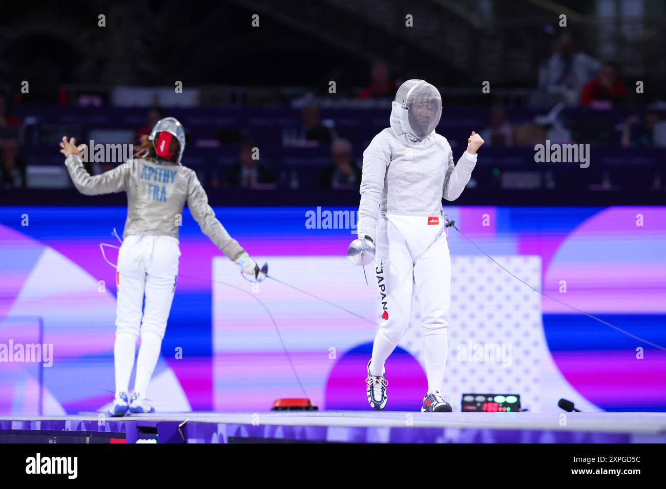 Paris, France. 3rd Aug, 2024. Risa Takashima (JPN) Fencing : Women's ...