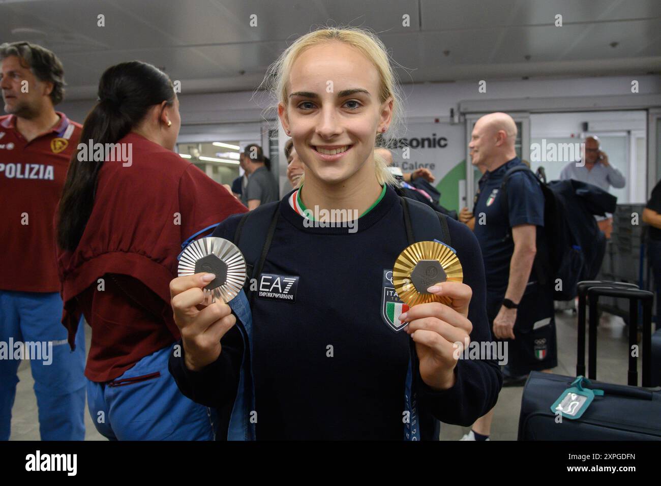 Milano, Milano. 06th Aug, 2024. Alice D'Amato, vincitore di un oro ...