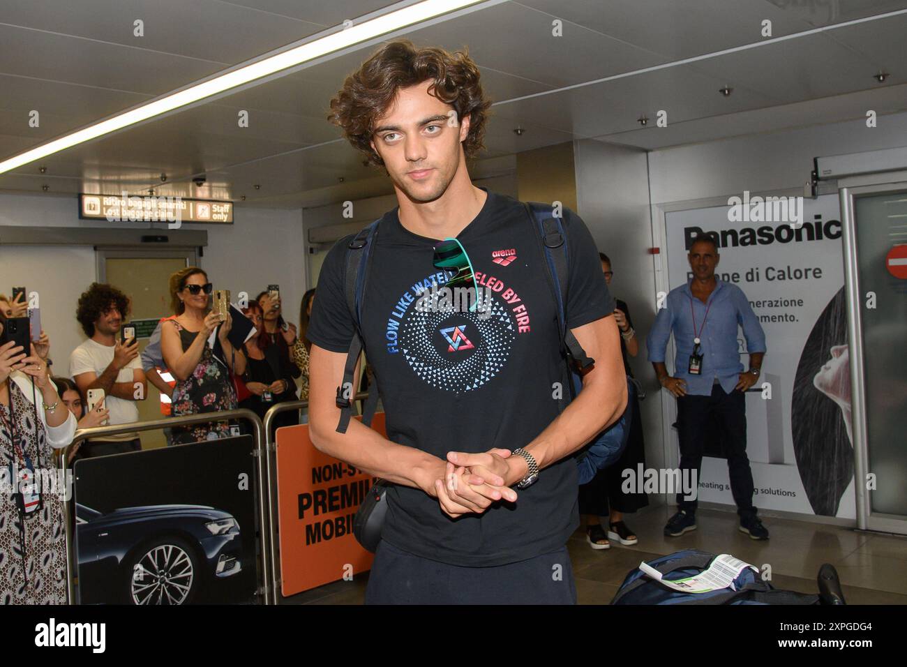 Milano, Milano. 06th Aug, 2024. Thomas Ceccon, vincitore dell'oro nel ...