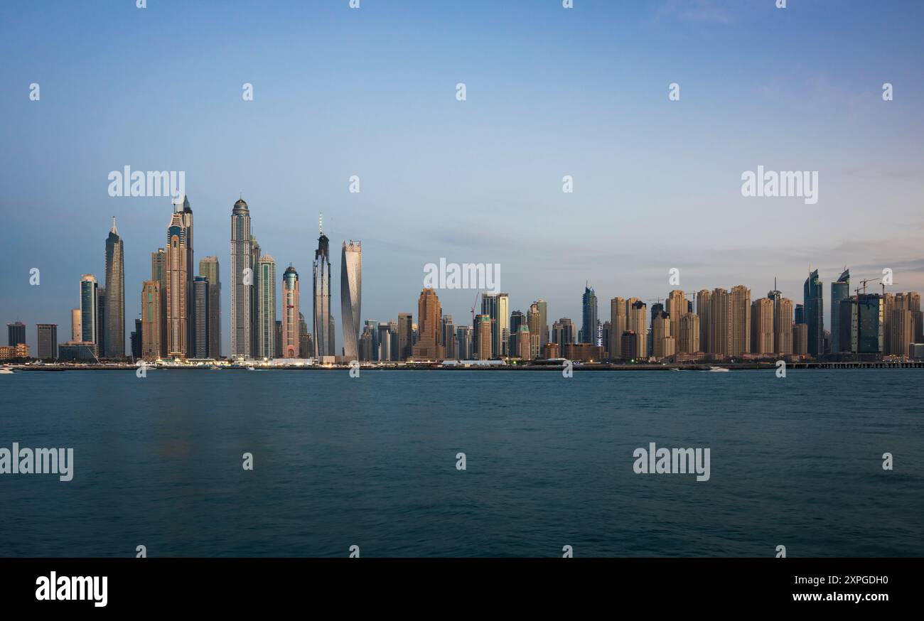 United Arab Emirates, Dubai, March 4th, 2016. Scenic and panoramic view ...