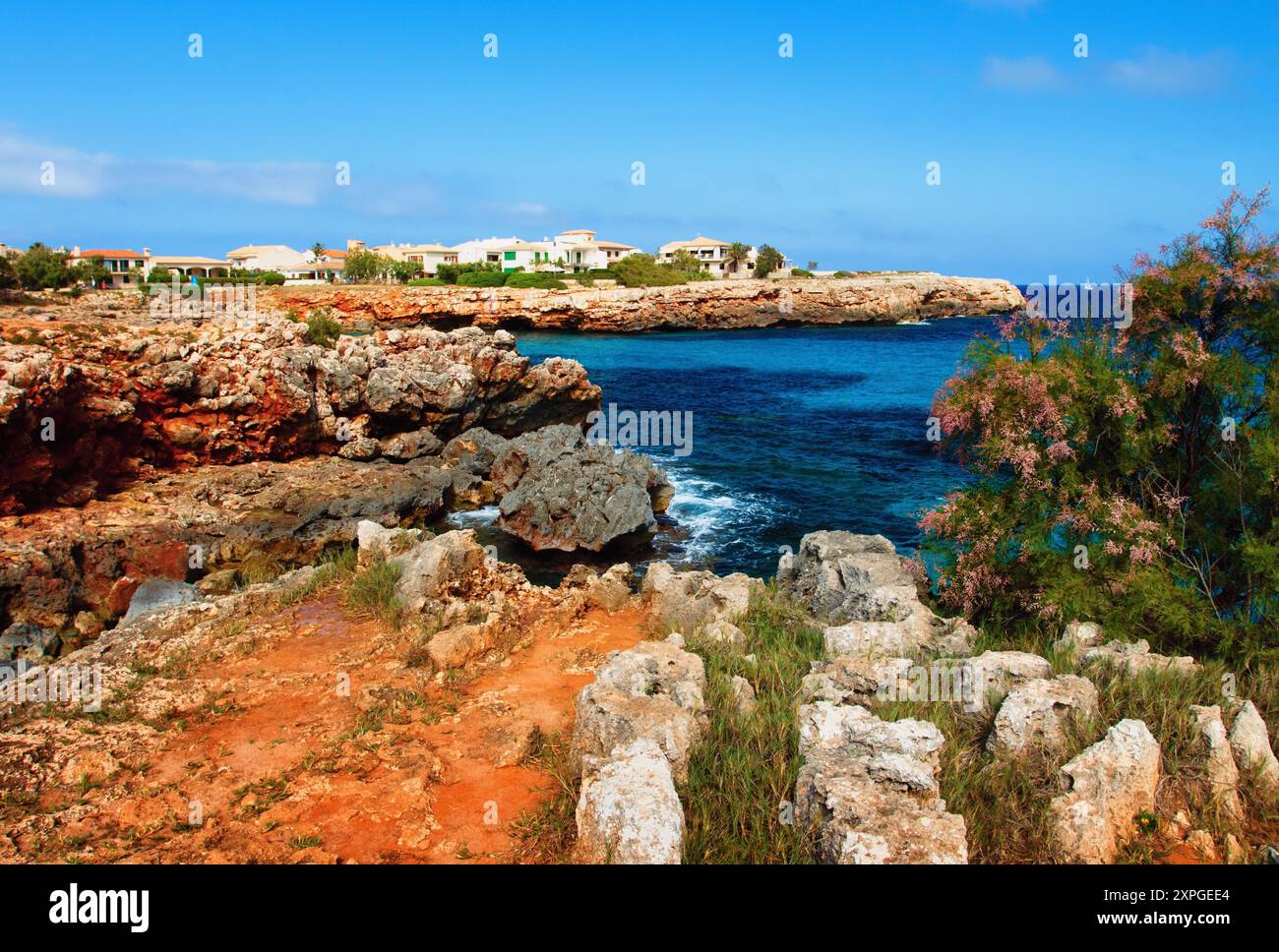 Cala Morlanda on the island of Mallorca in the Balearic archipelago in ...