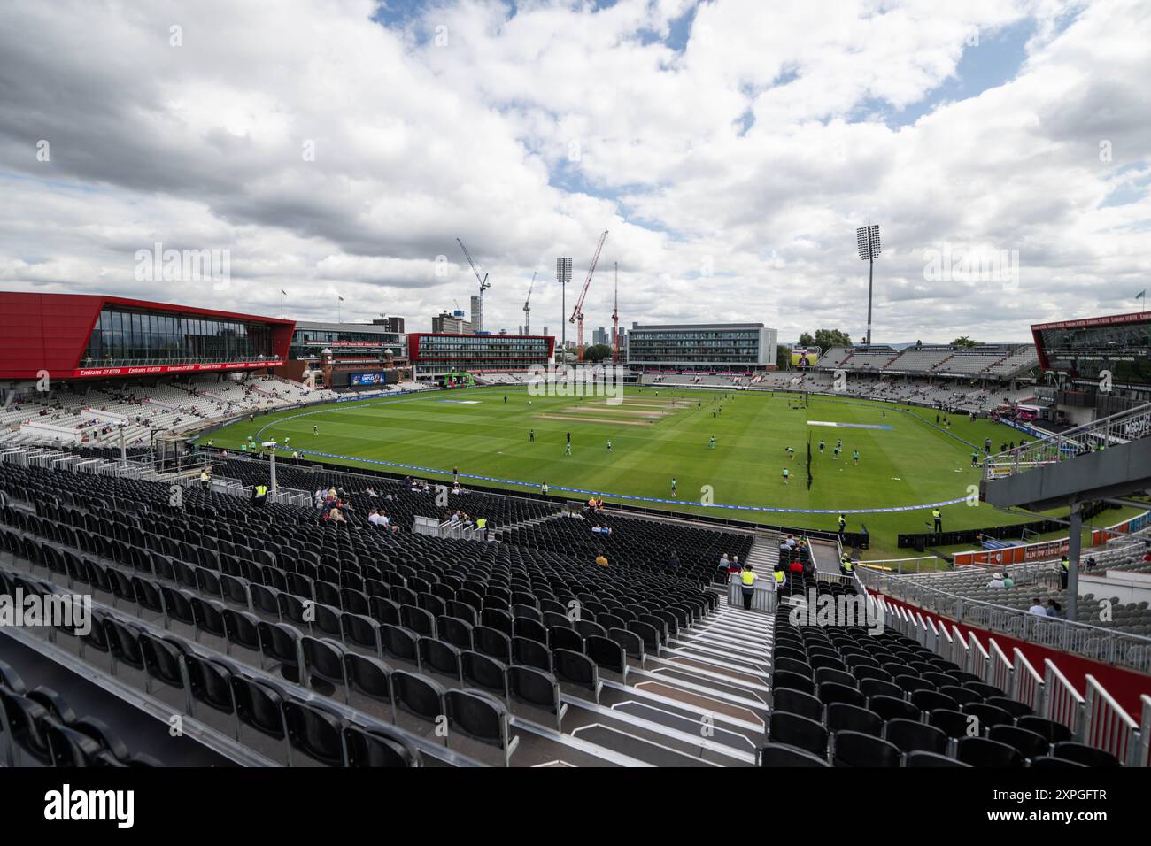 A general view of Old Trafford ahead of the The Hundred match ...