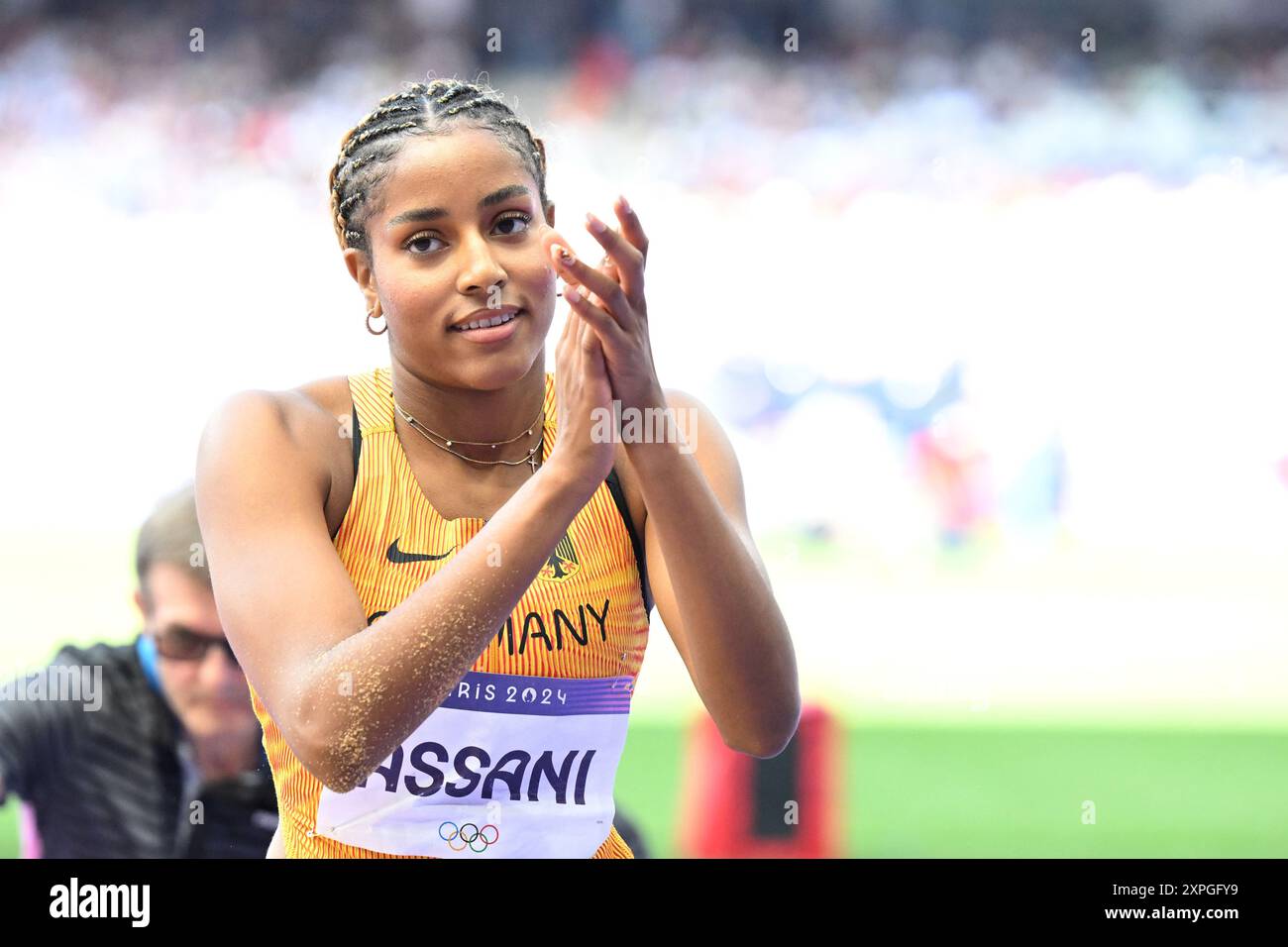 Mikaelle assani paris 2024 hi-res stock photography and images - Alamy
