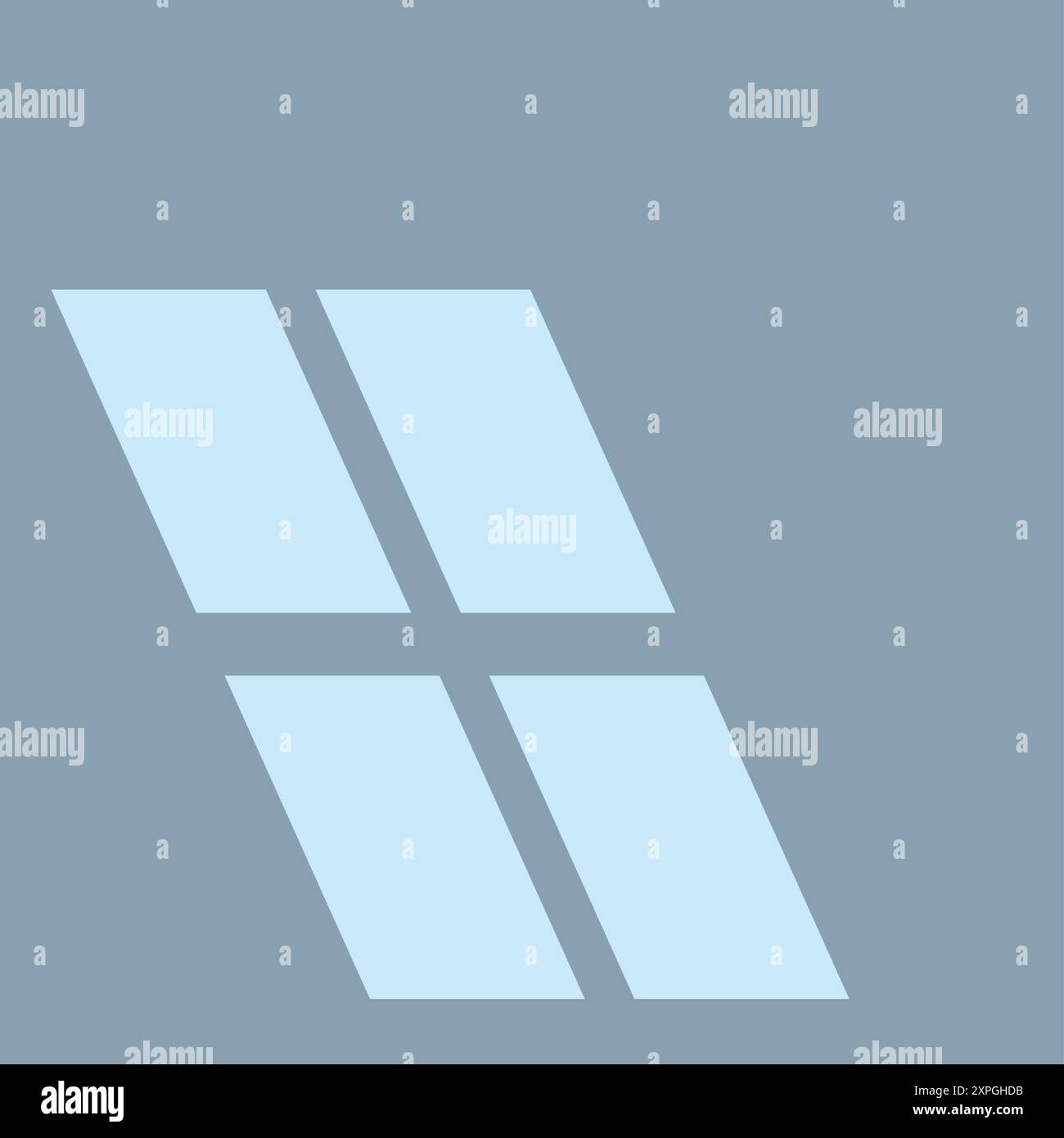 Modern building facade featuring a geometric pattern of windows ...