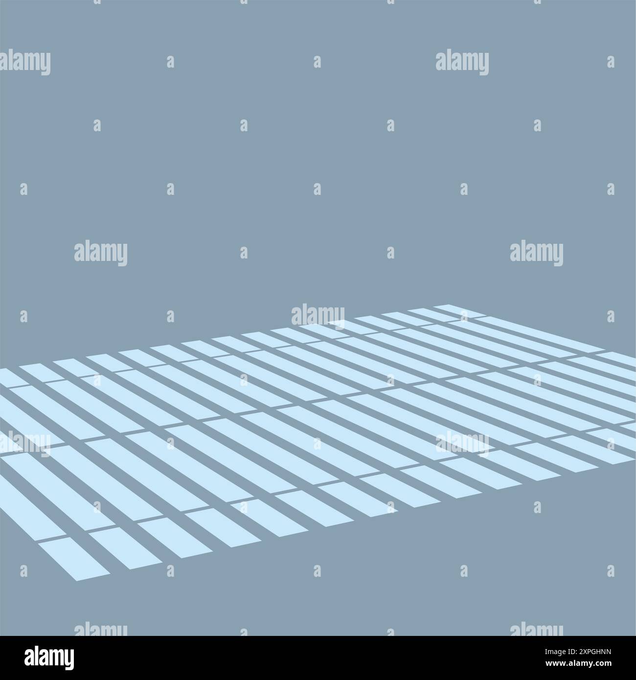 Illustration of sunlight shining through a window and casting shadows ...