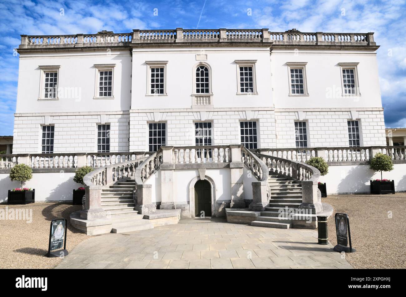 The Queen's House, Royal Museums Greenwich Park, London, UK. First ...