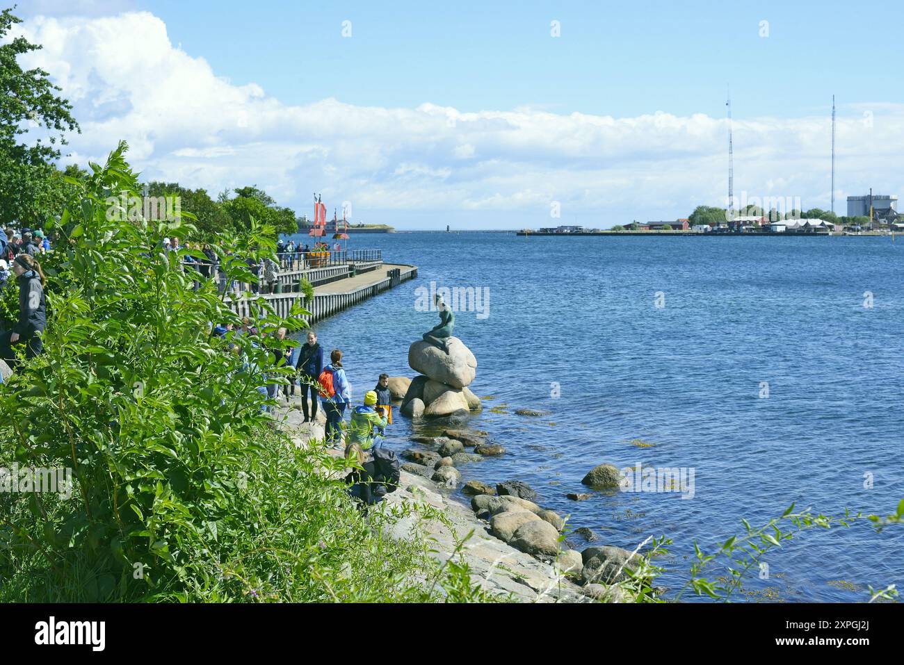 The Little Mermaid is a bronze mermaid sculpture by Danish sculptor ...