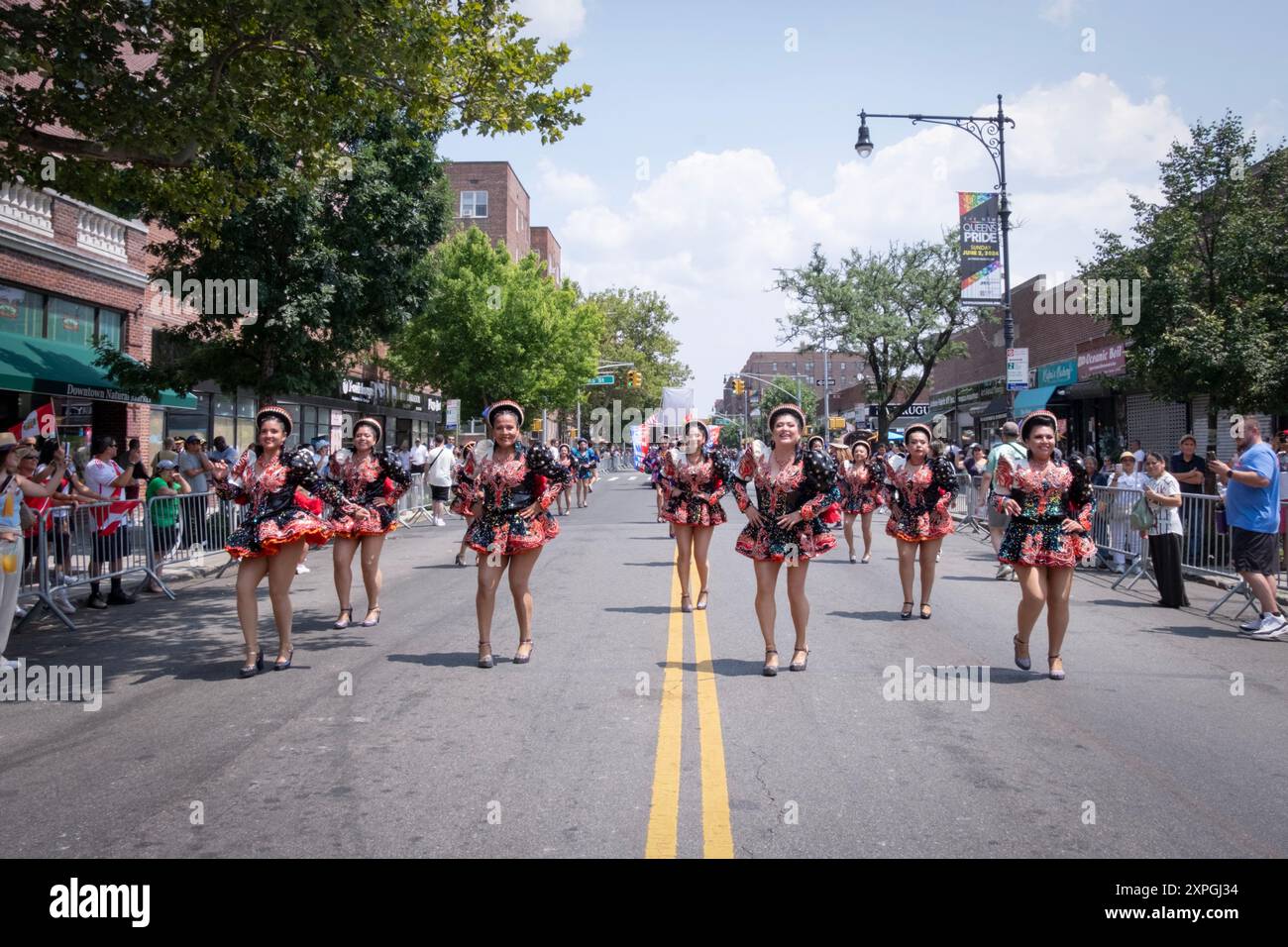 Members of the San Simon Sucre dance troupe perform at the ...