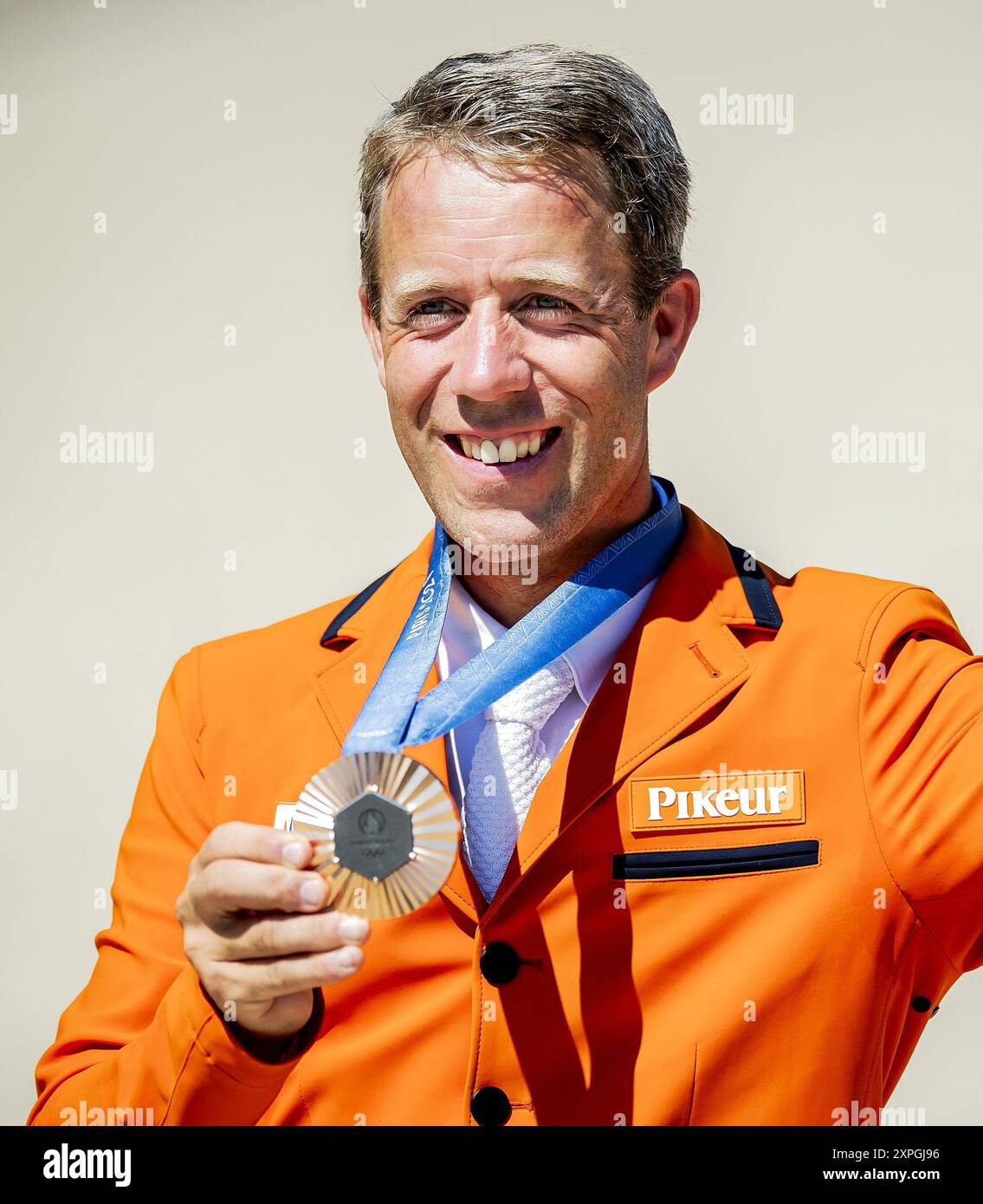 Paris, France. 06th Aug, 2024. PARIS - Maikel van der Vleuten poses ...