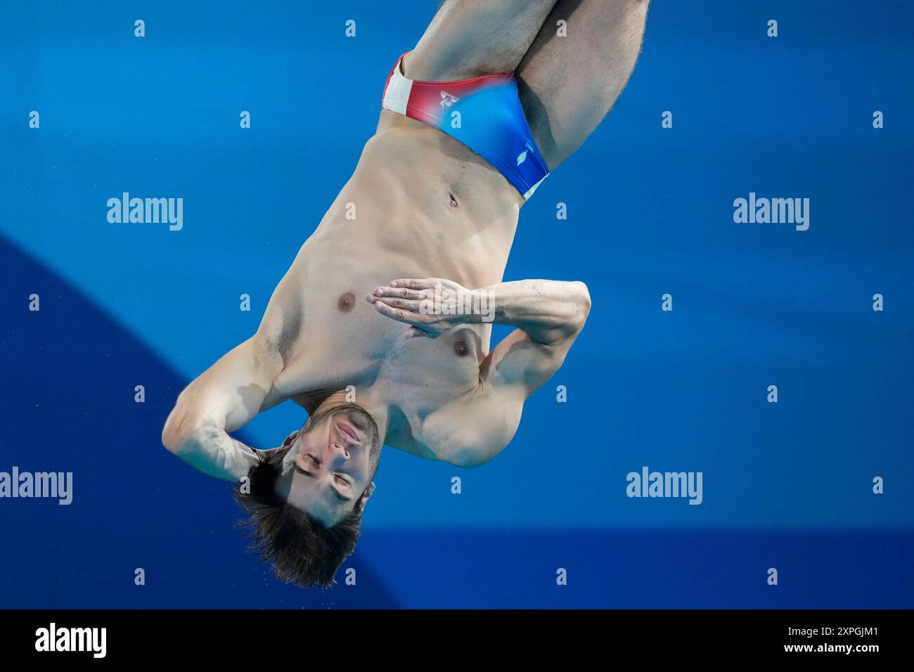 France's Jules Bouyer Italy's Lorenzo Marsaglcompetes in the men's 3m ...
