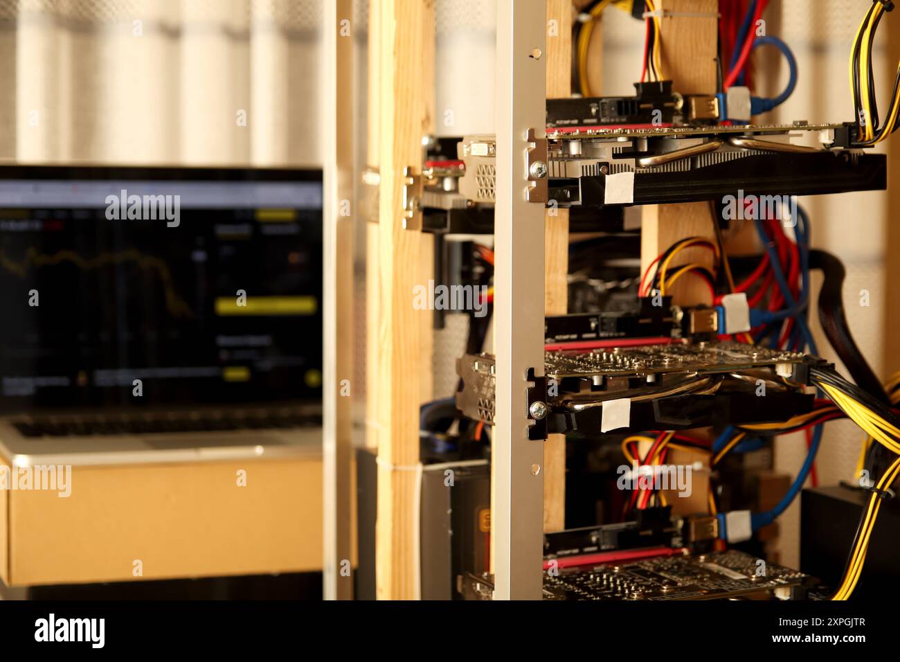 Gpu farm hi-res stock photography and images - Alamy