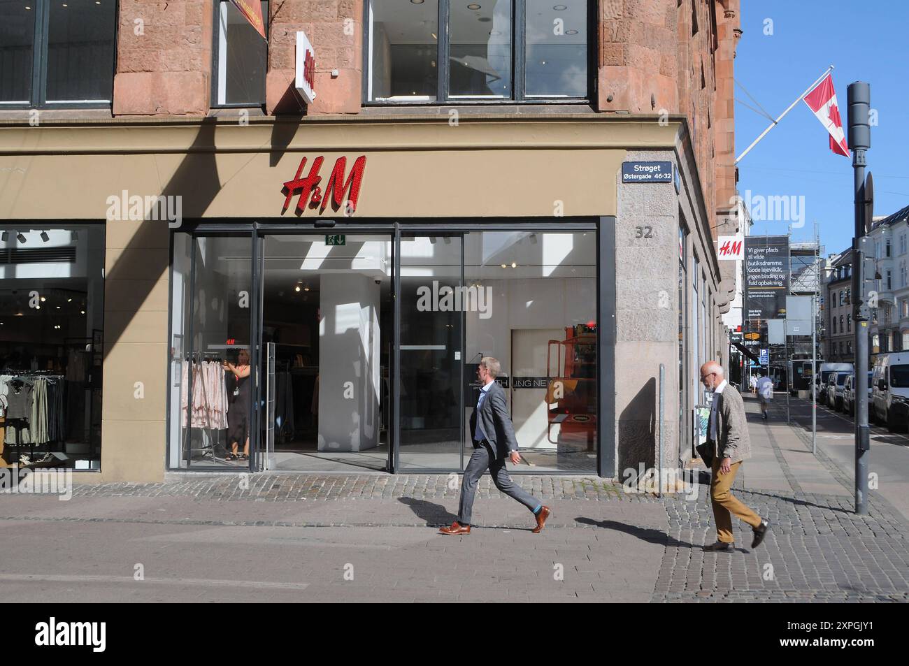 Copenhagen/ Denmark/06 August 2024/wedish retail store H&M in ...