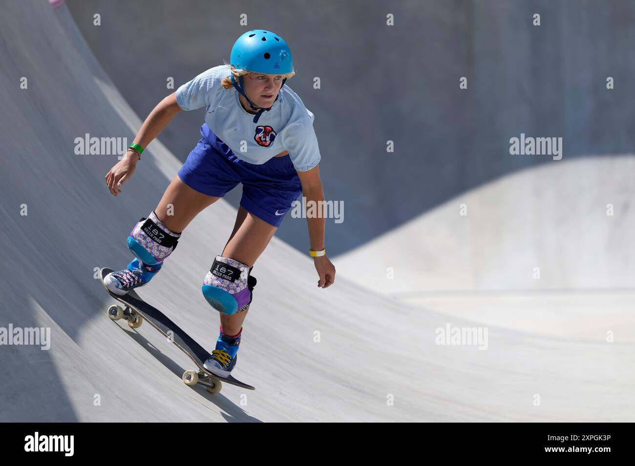 Bryce Wettstein of the United States competes during the women's ...