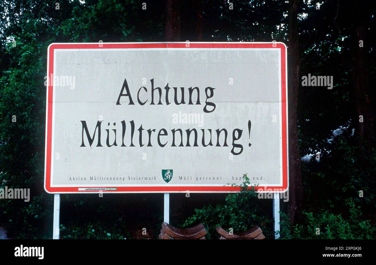 recycling waste prevention trough separation and waste treatment ...