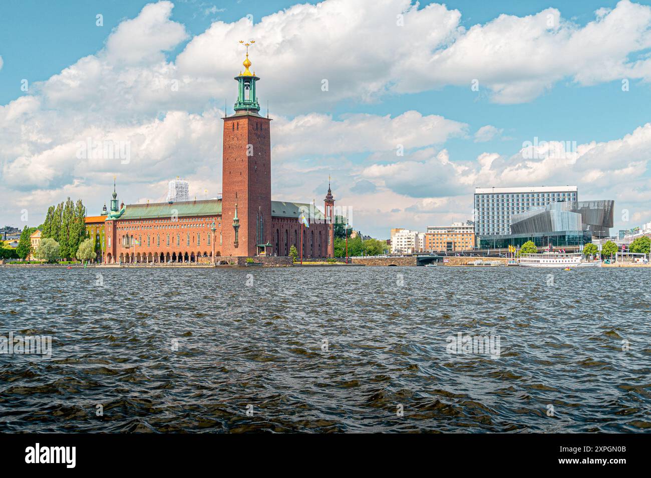 Stockholm City Hall. the seat of Stockholm Municipality Stock Photo - Alamy