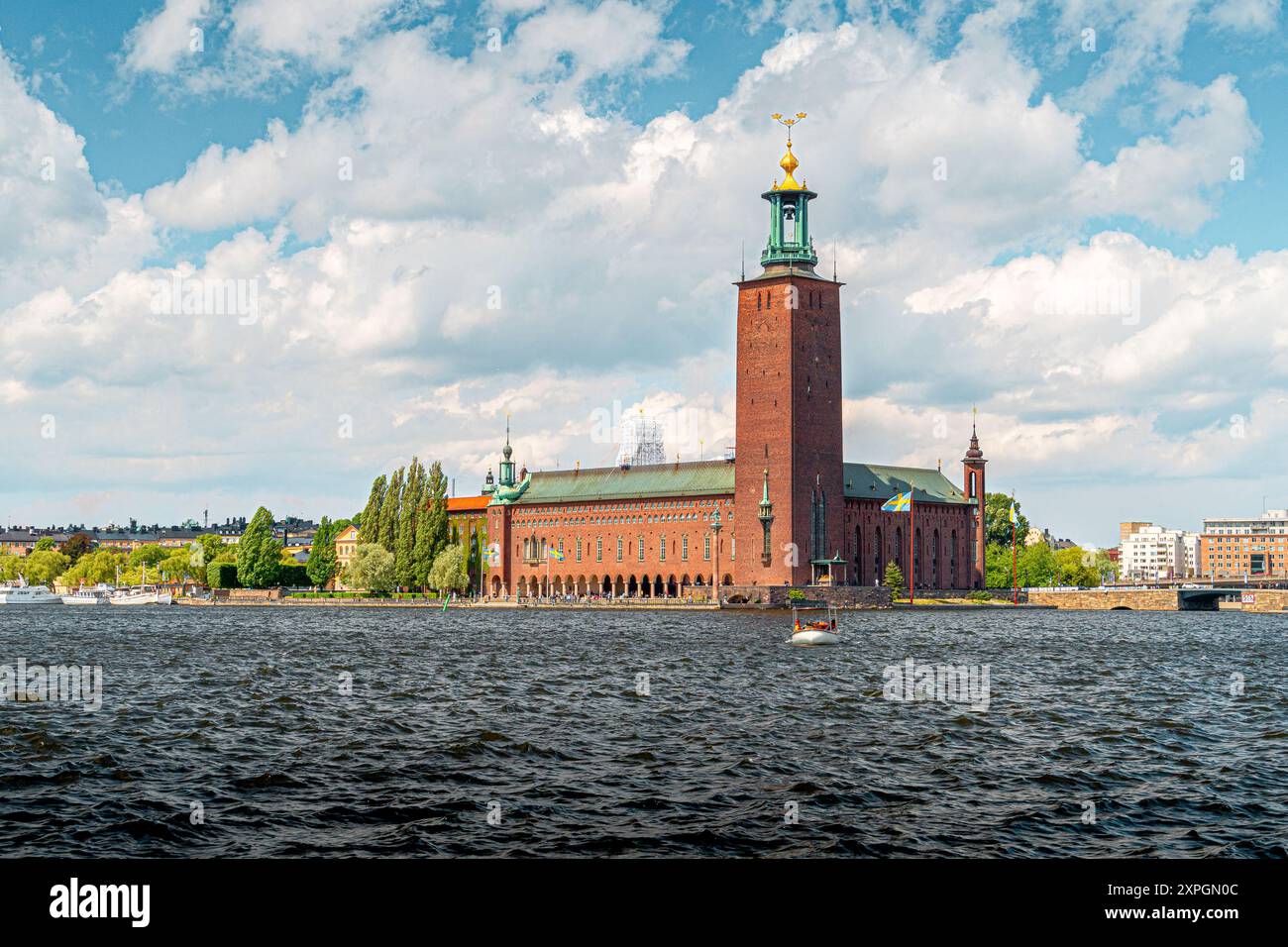 Stockholm City Hall. the seat of Stockholm Municipality Stock Photo - Alamy