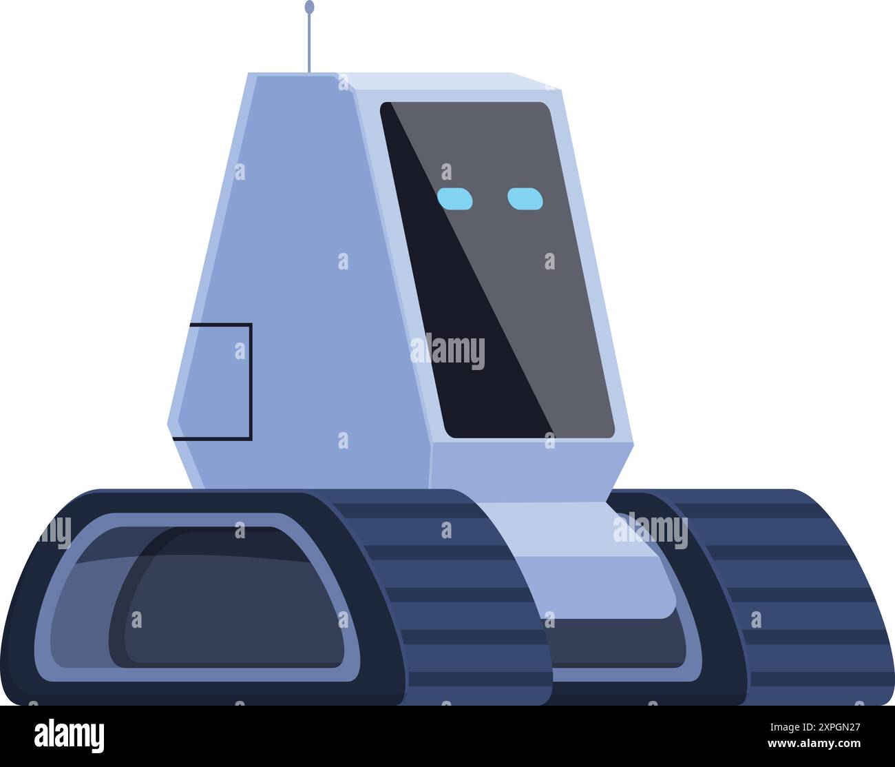 Autonomous robot exploring using artificial intelligence Stock Vector Image & Art - Alamy