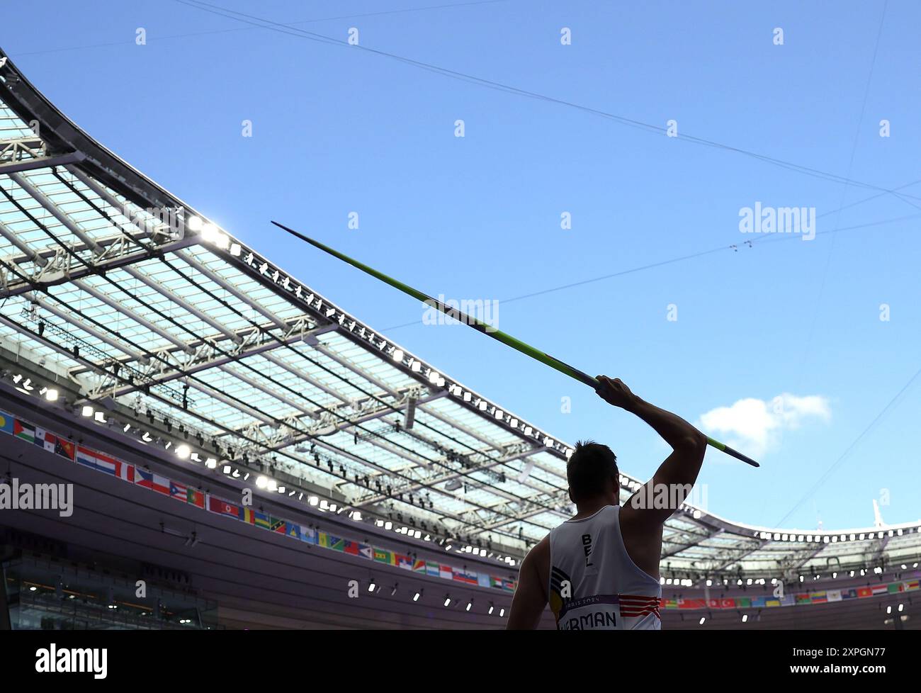 Paris, France. 6th Aug, 2024. Timothy Herman of Belgium competes during ...