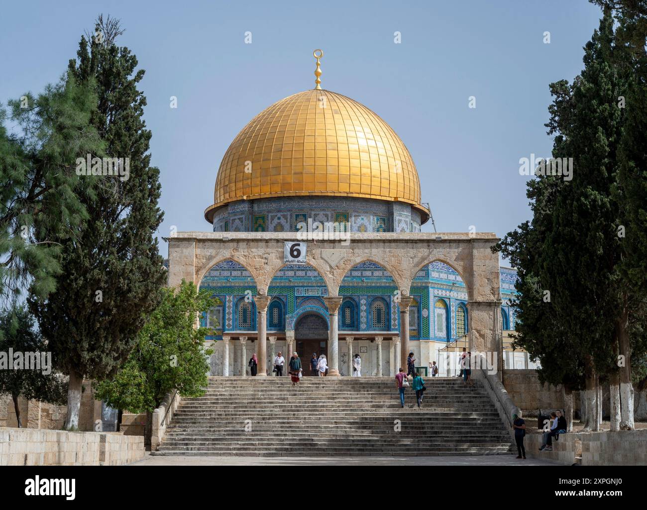 Jerusalem, Tempelberg, Haram-asch-Sharif, Har ha-Bajit, Haram esh ...
