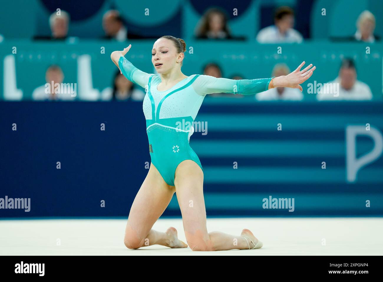 PARIS, FRANCE - AUGUST 5: Ana Barbosu of Romania during the Women's ...