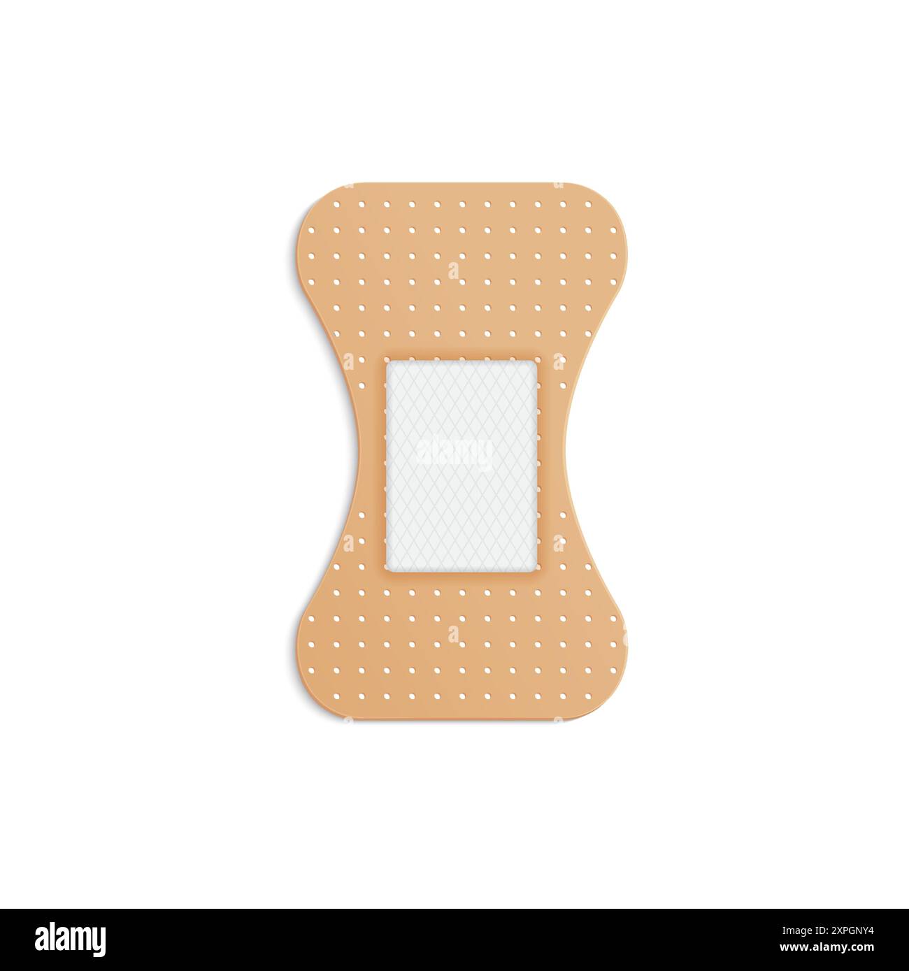 Elastic band aid, adhesive plaster of butterfly shape with ...