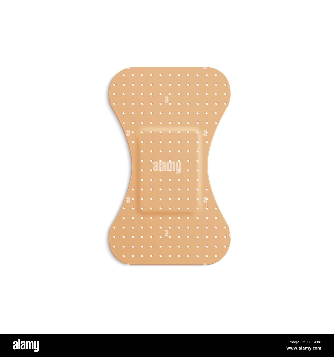 Beige adhesive plaster, butterfly bandage for injury treatment vector ...