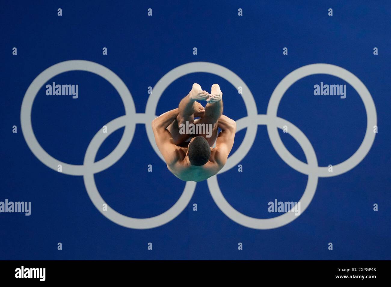 Dominican Republic's Frandiel Gomez competes in the men's 3m ...