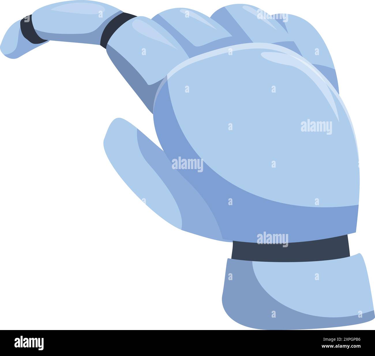 Human robot pointing isolated Stock Vector Images - Alamy