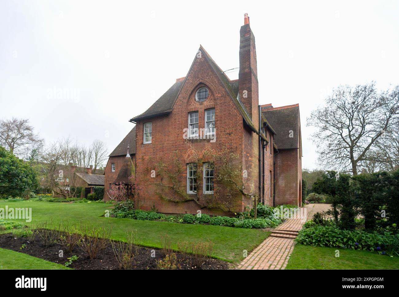 Bexleyheath bei London, Red House, Wohnhaus von William Morris. Erbaut ...