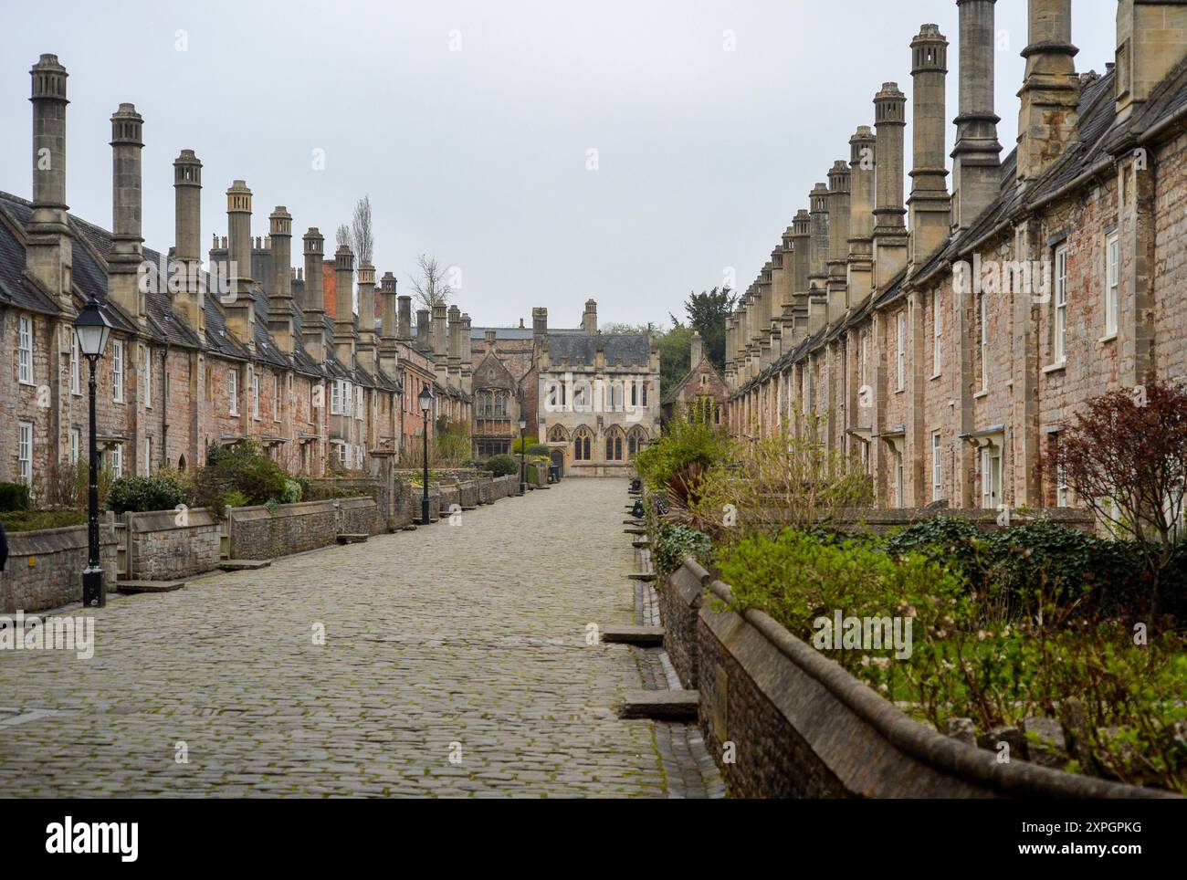 Wells, Cathedral, Vicar’s Close Stock Photo - Alamy