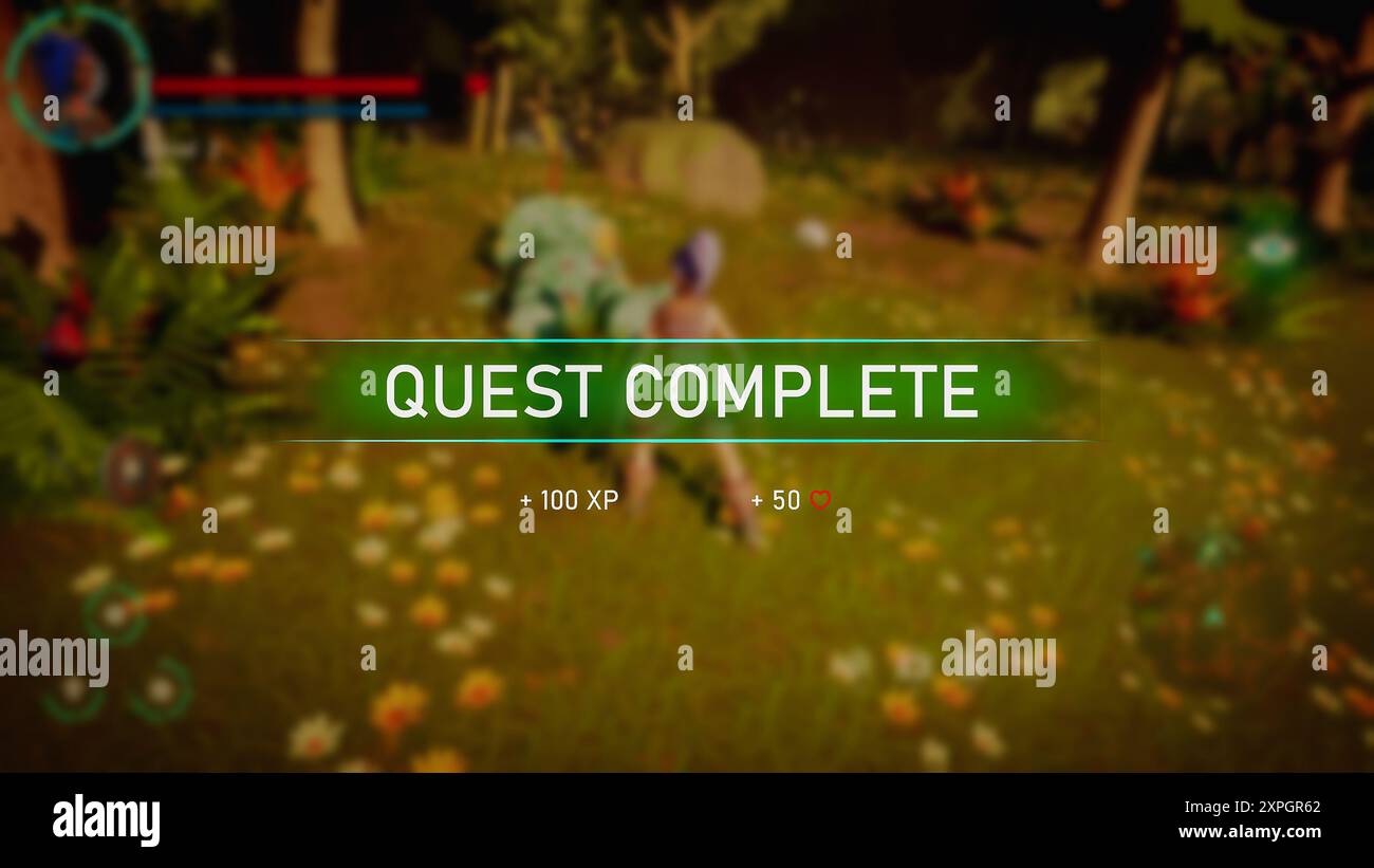 Female game character screenshot hi-res stock photography and images ...