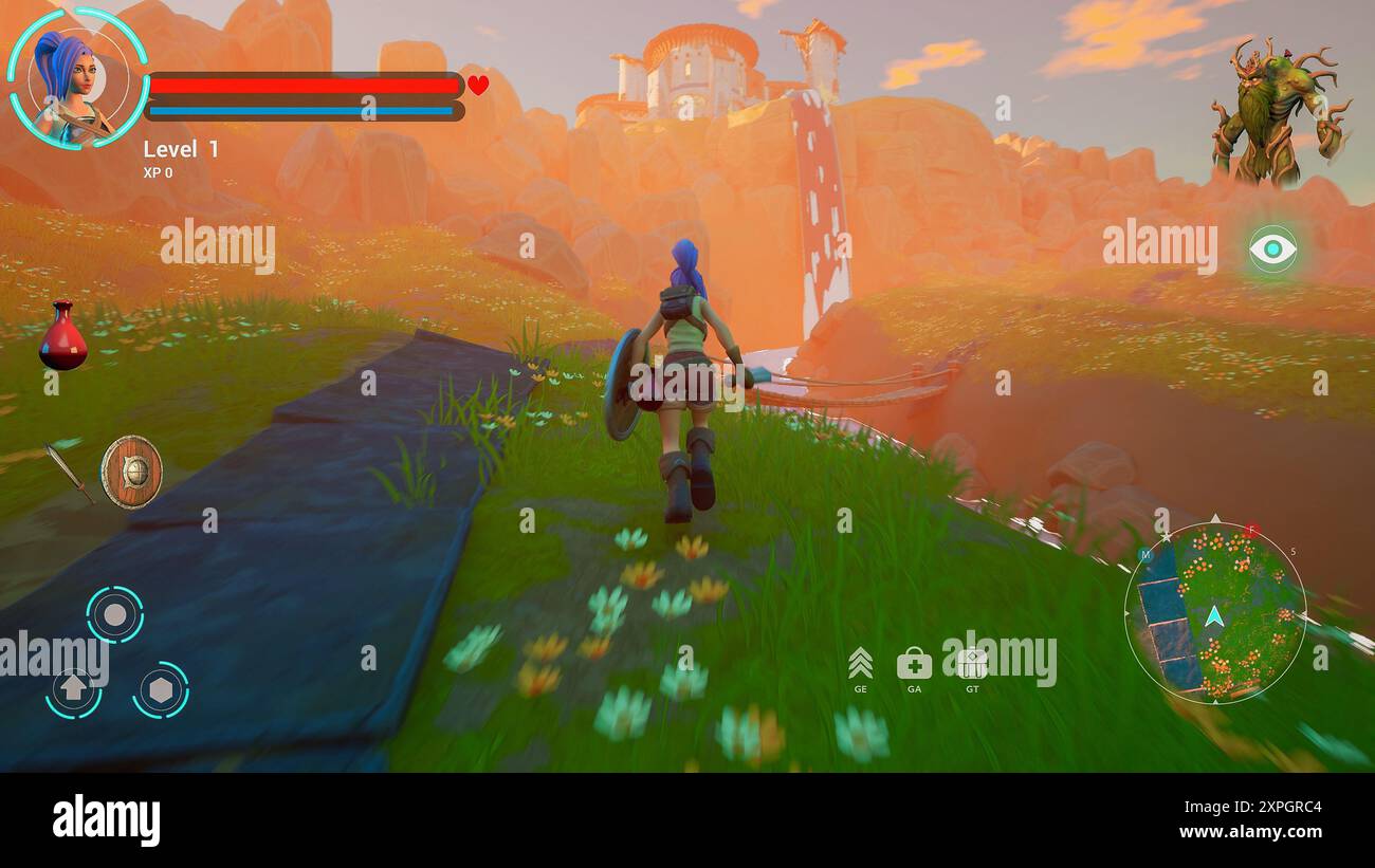 Video Game Mock-up: Playable Character Respawning in Video Game Set in ...